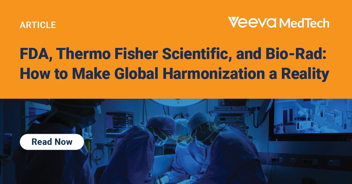 FDA, Thermo Fisher Scientific, and Bio-Rad: How to Make Global ...